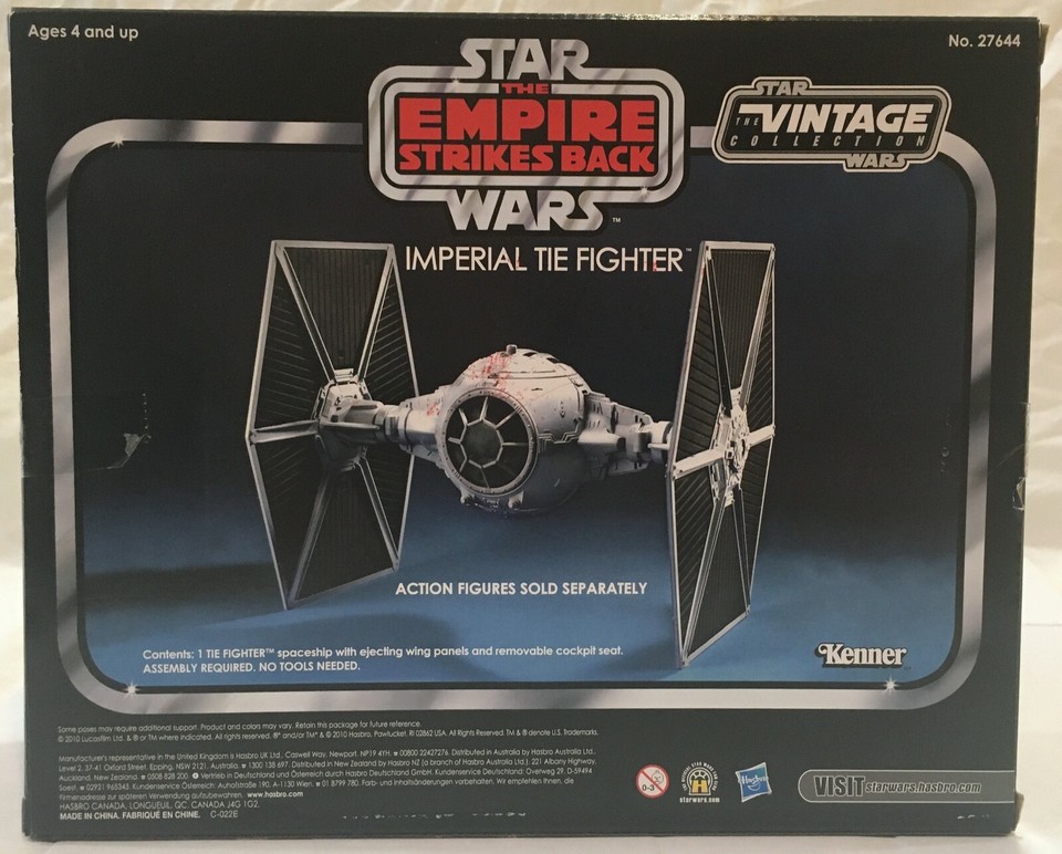STAR WARS EMPIRE STRIKES BACK IMPERIAL TIE FIGHTER–TARGET EXCLUSIVE+TIE ...