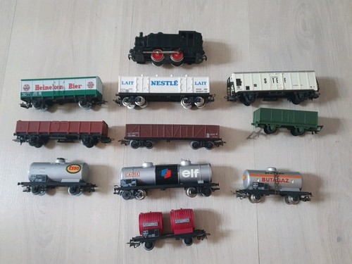 JOUEF - SNCF -MACHINE A VAPEUR TYPE 020 + 10 WAGONS - Ech: HO - | eBay