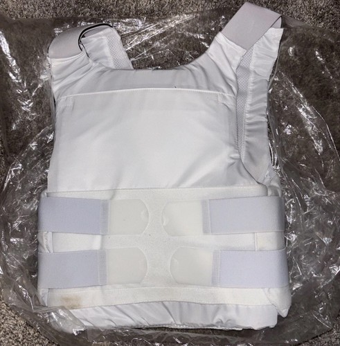 Point Blank Elite AXIIIA Ballistic Vest - White Old Model | eBay