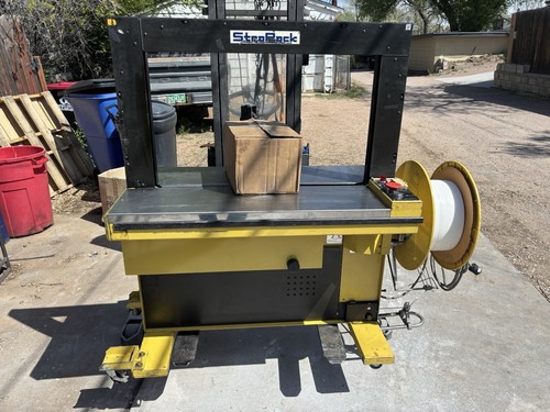 Strapack ss-80/100 Automatic Strapping Machine, 20"H x 34"W 1/4" strapping | eBay
