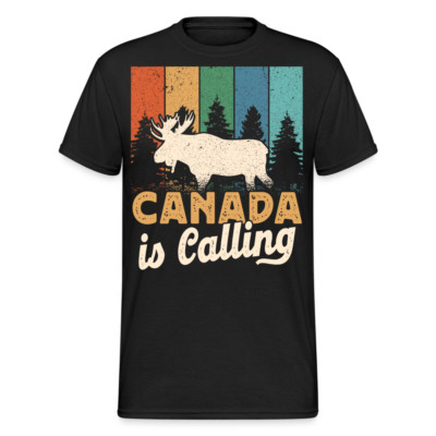 Retro Canada Ruft T-Shirt Vintage Tourist Kanada Urlaub Geschenk | eBay.de