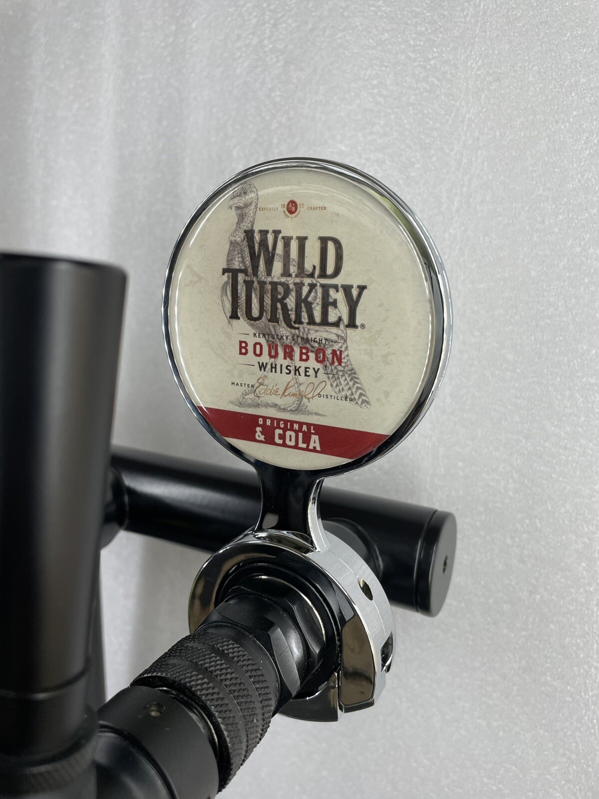 Wild Turkey Bourbon Cola Font 82mm Decal Premix Keg Kegerator Beer Tap ...
