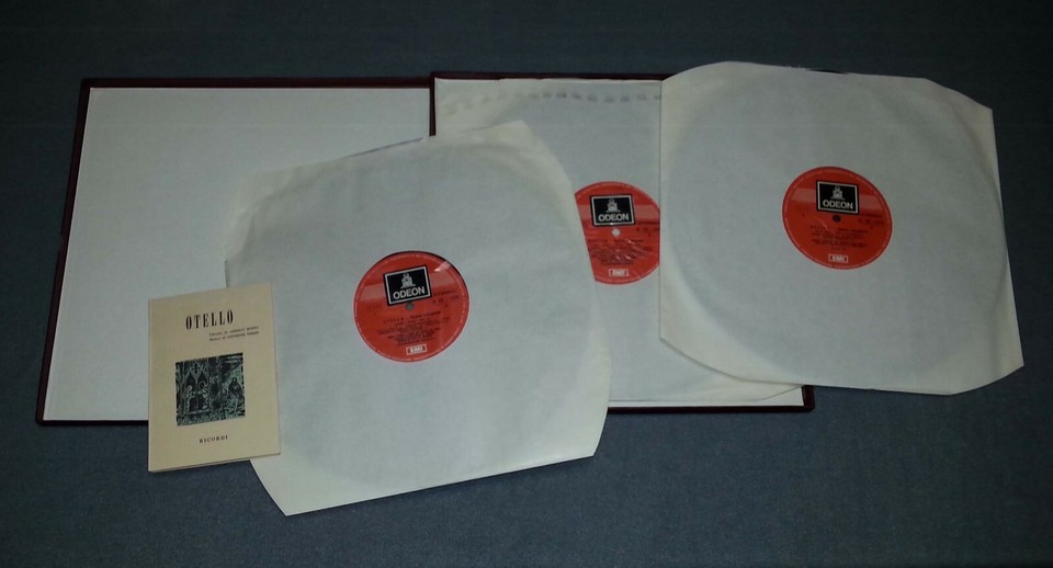 Giuseppe Verdi Otello - 3 Record Boxed Set (33 RPM LP Record Album | eBay
