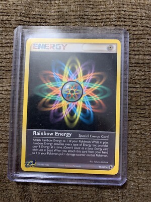 Pokemon Card ENERGY RAINBOW ENERGY 95/109 | eBay