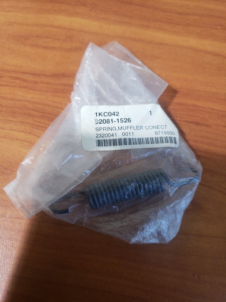 Kawasaki NOS. KX250, KX500, MUFFLER CONNECTOR SPRING , Part Number ...