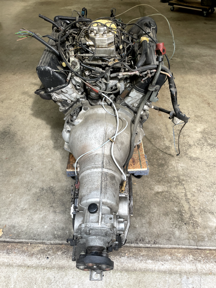 Mercedes-Benz M116 420SEL 420 V8 W126 116.965 Engine And Transmission ...