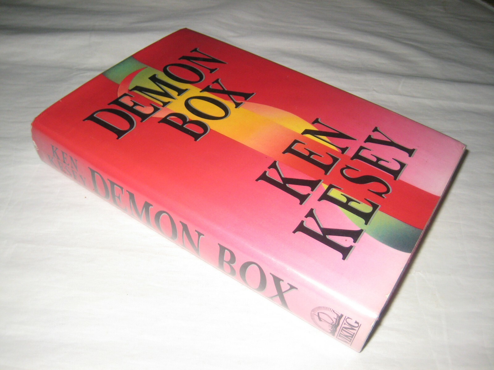 *SIGNED BY KEN KESEY* Ken Kesey Demon Box FIRST EDITION 1986 DW 1st ...