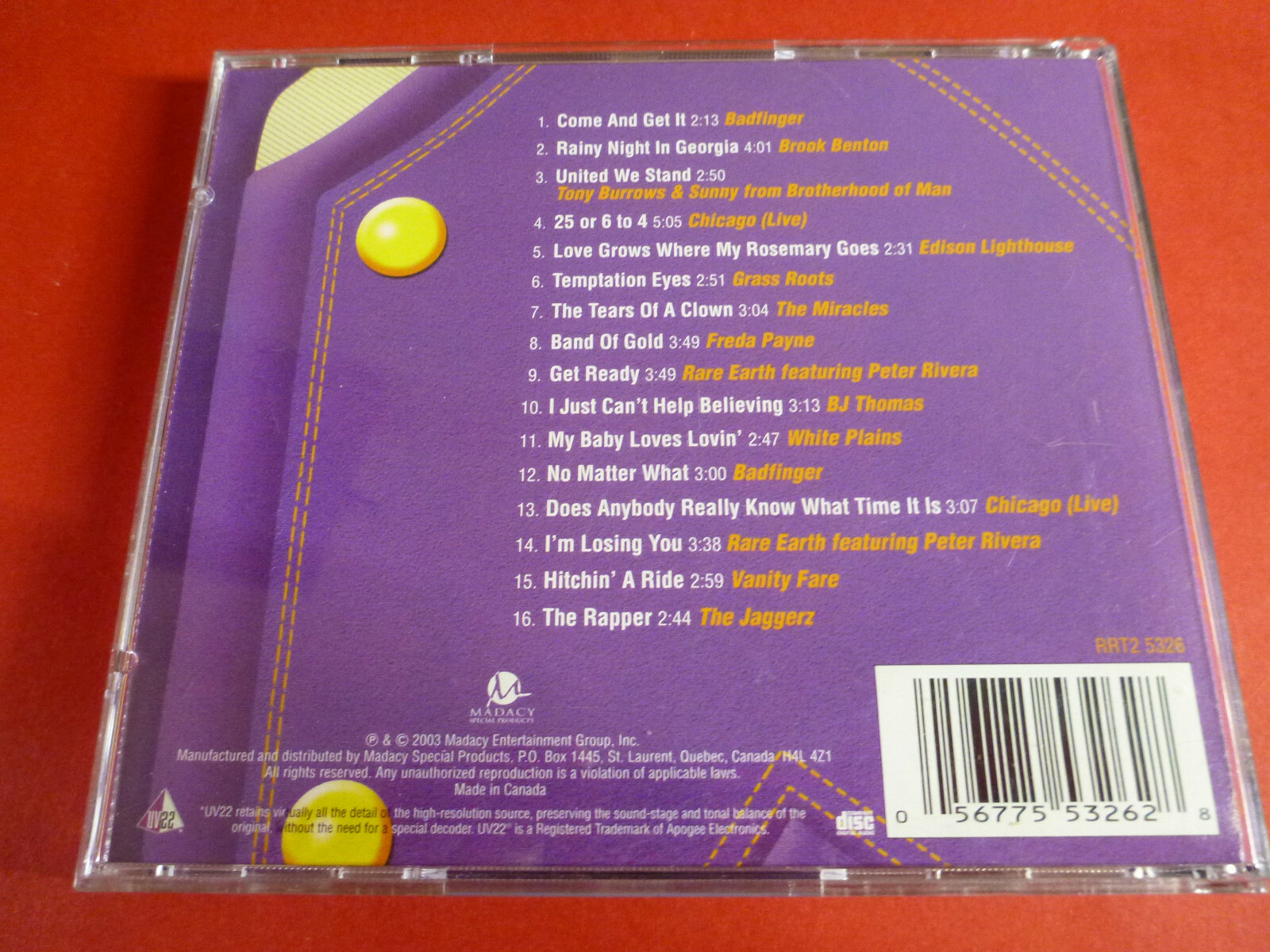 Rock N Roll Reunion 1970 by Various Artists (CD, Apr-2003, Madacy) for ...