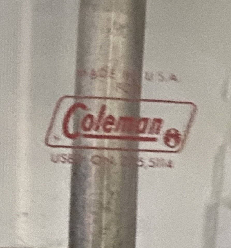 VTG Coleman Dual Mantle Propane Lantern 5114C with 10.5" Distribution ...