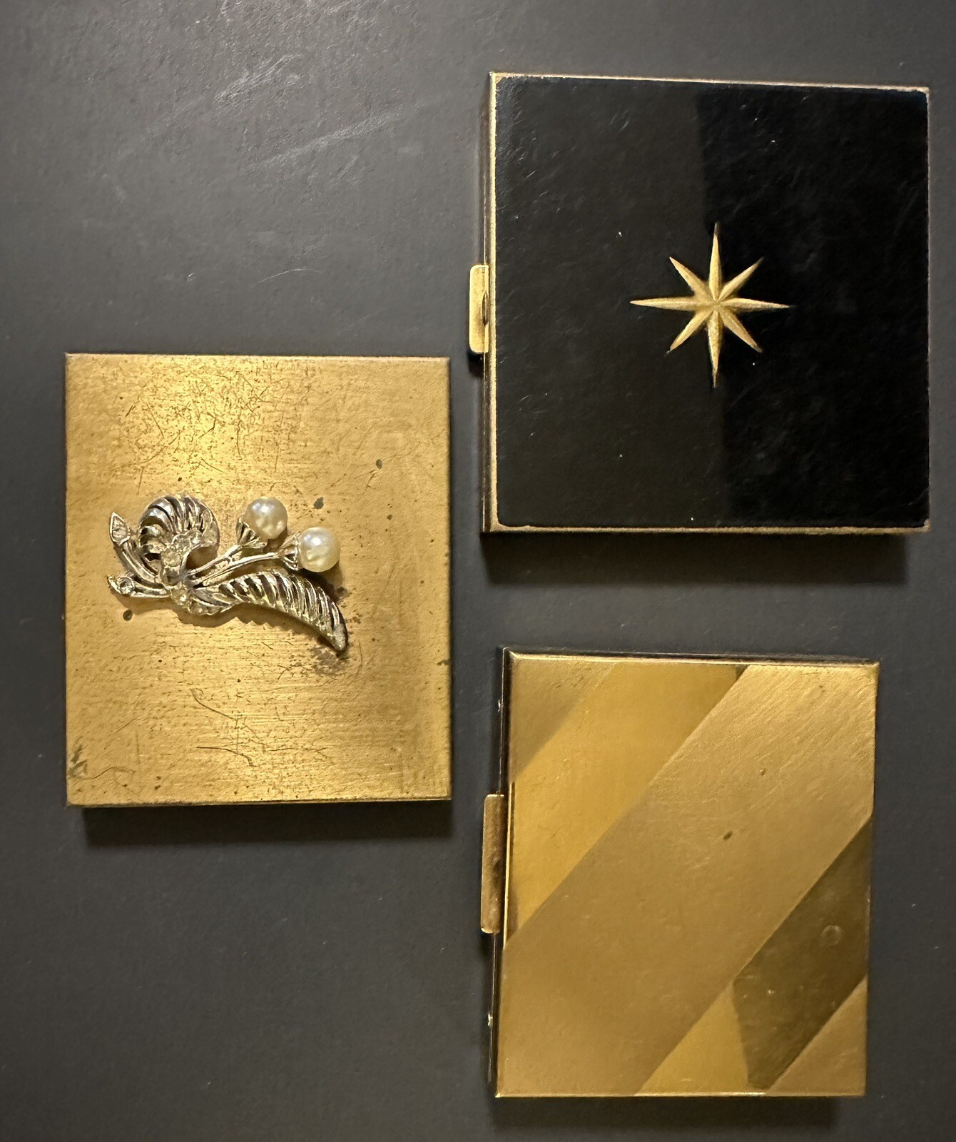 Metal Compacts Set of 3 | eBay