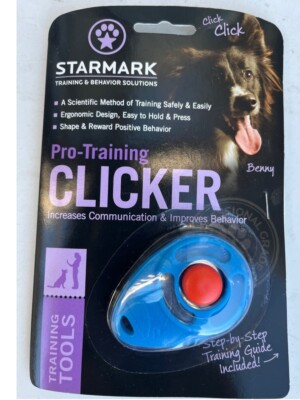 StarMark Clicker for Dog Training Ergonomic design Award winning training | eBay