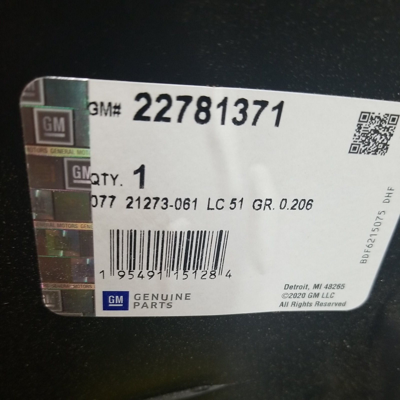 GM OEM Radiator Support-Lower Shield 22781371 | eBay