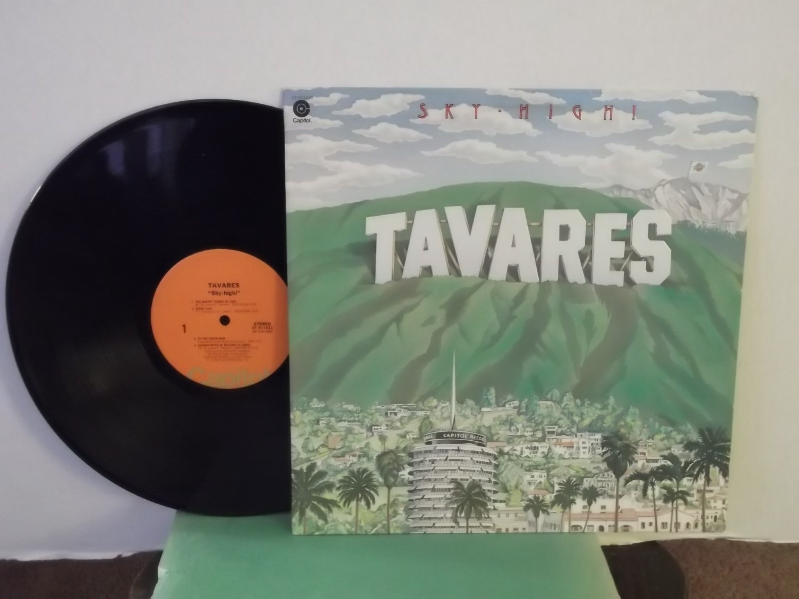 Tavares,Capitol,"Sky High!", US, LP,stereo, classic sweet soul album ...