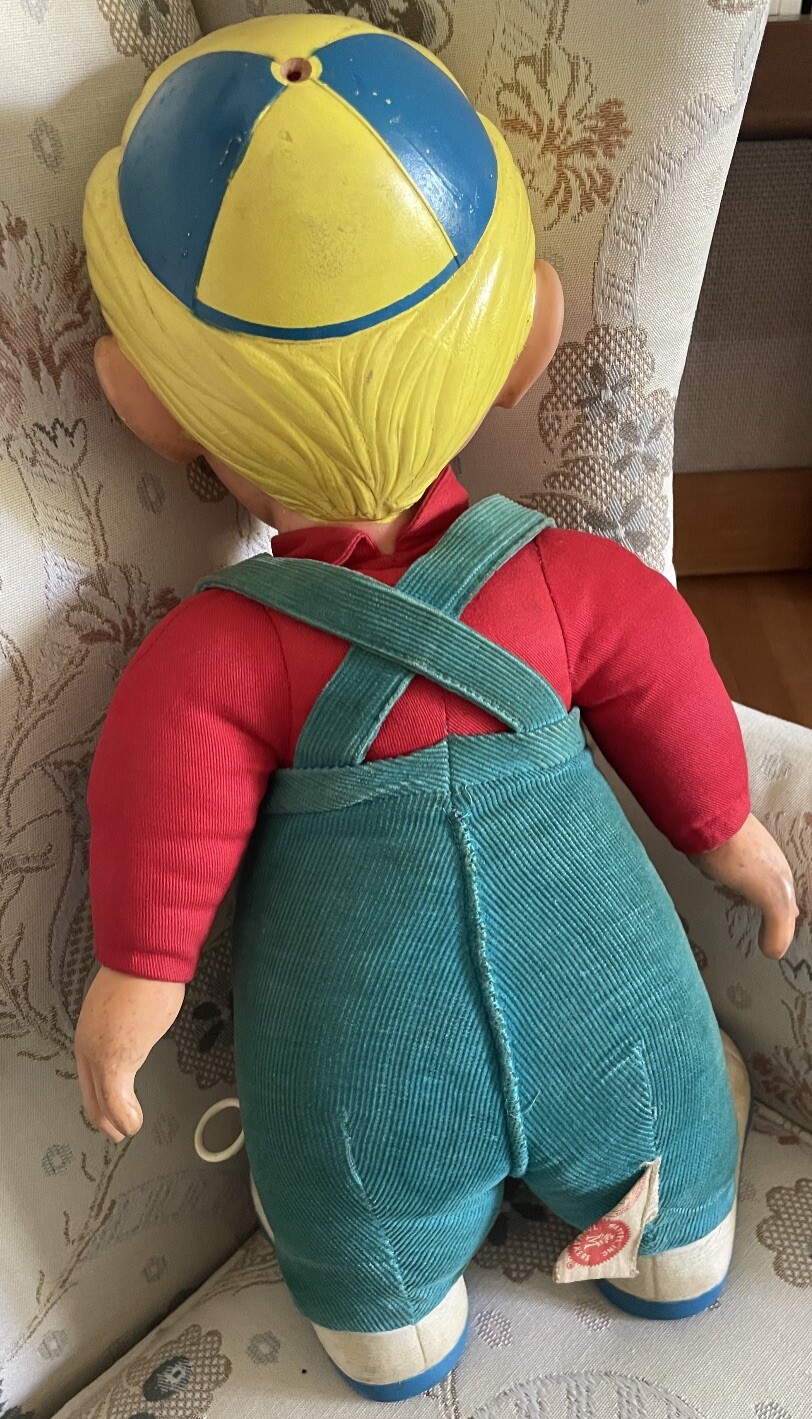 Vintage 1960s Talking Pull String Beany Doll from Beany & Cecil TV Show ...