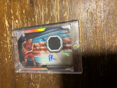 Parker Robinson 2023-24 Topps Chrome Overtime Elite Rookie Card Jersey ...