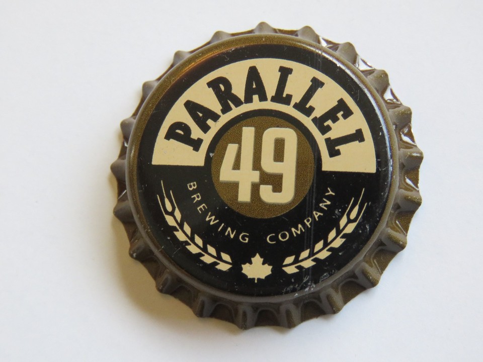 Beer Bottle Crown Cap ~ PARALLEL 49 Brewing Co ~ Vancouver, CANADA ...