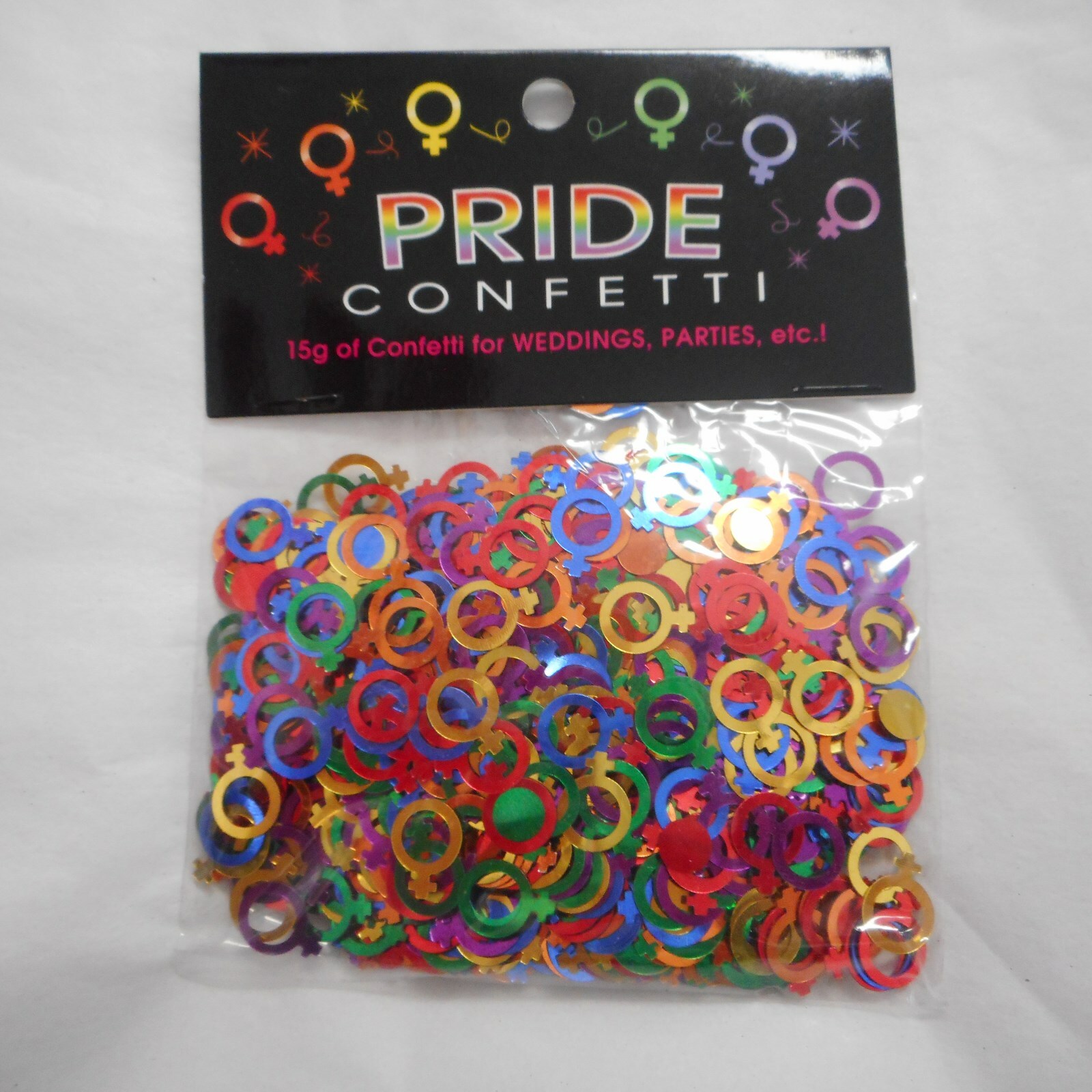 NEW LGBTQ Lesbian Female Symbol Party Confetti | eBay