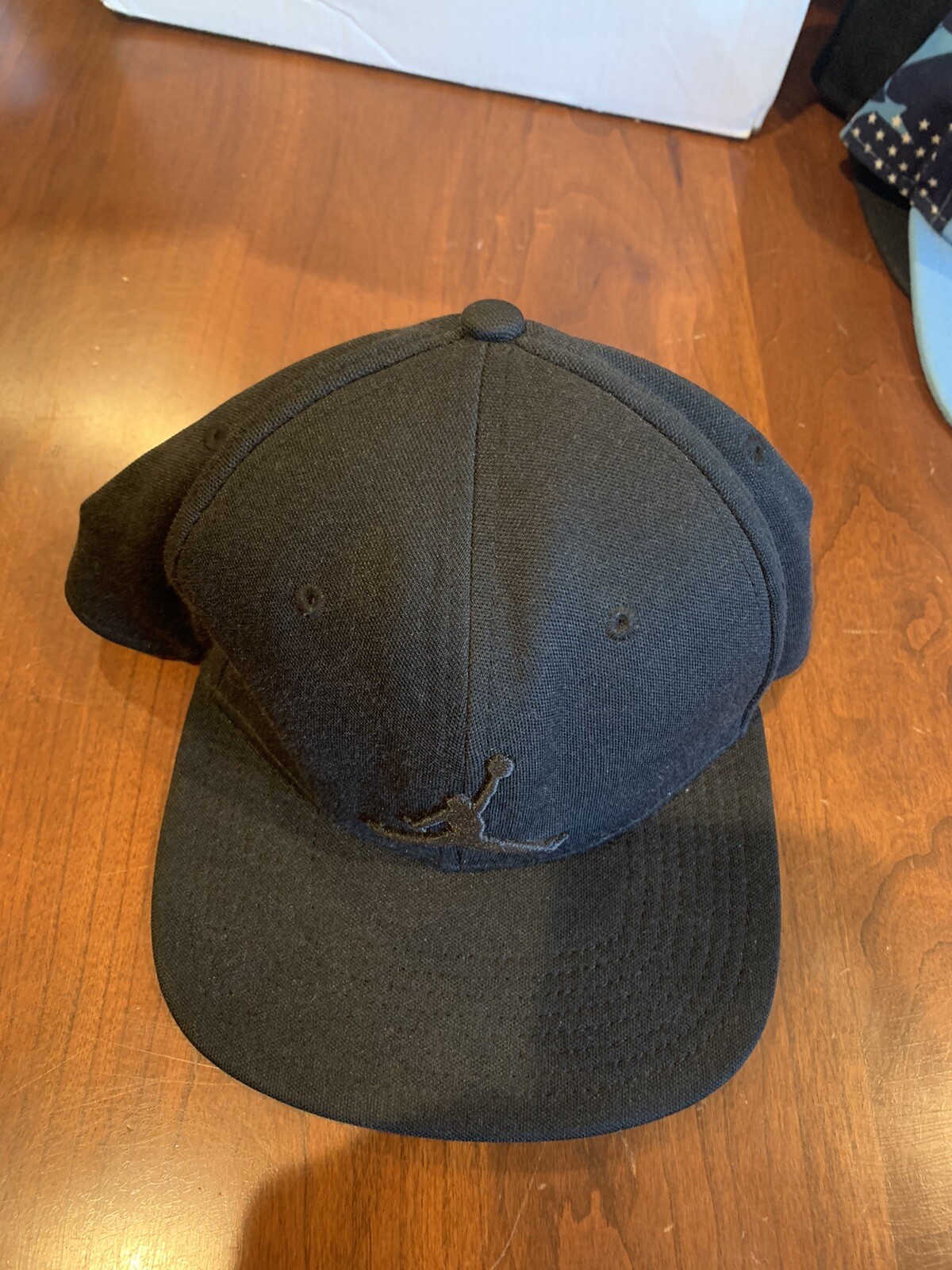 Nike Air Jordan Jumpman Snapback Hat Black - Gem