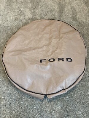 NOS OEM Ford Bronco Spare Tire Cover Chestnut For 31” Tire E8TZ-9845026 ...