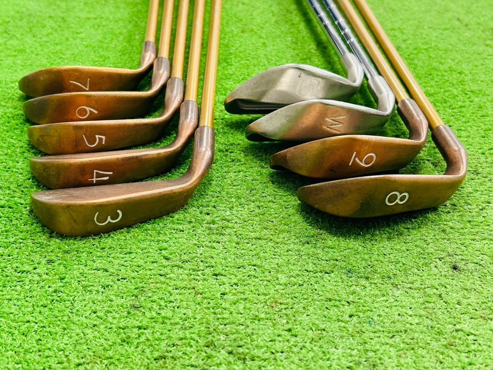 Ping Eye2 Beryllium Copper Iron Set 3-9+PW+SW RH ZZ Lite Steel Orange ...