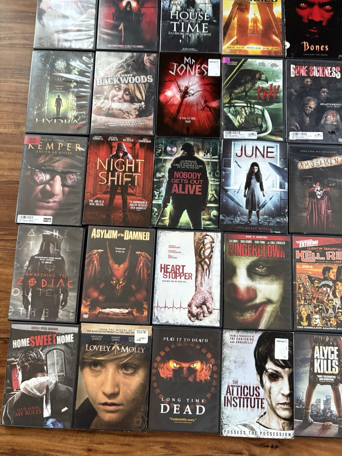Lot Of 50 DVD Horror Movies Scary Slasher Terror All Play With Cases “c ...