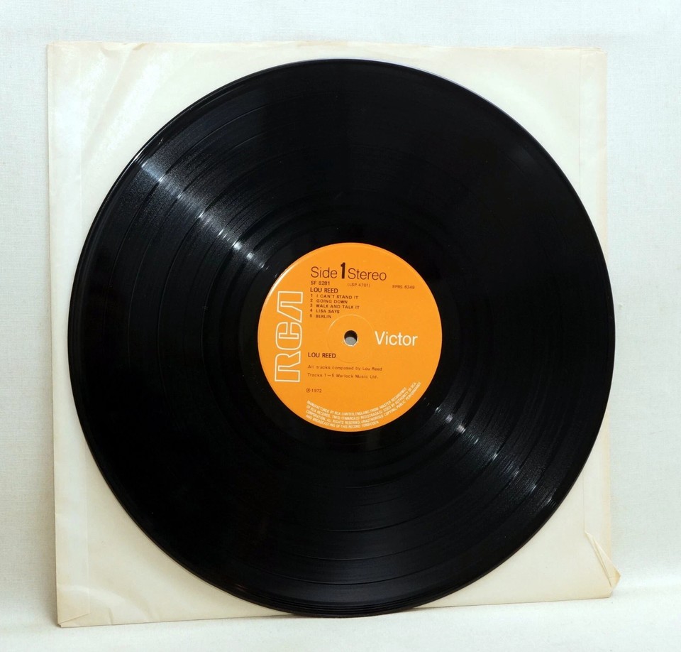 Lou Reed Debut Lp 1st press [Ex/Ex] Laminated Cover..all | eBay UK