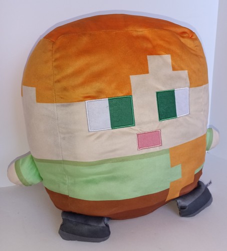 Mattel Minecraft Cuutopia Alex 14” x 10” Plush Plushie- Brand New With ...