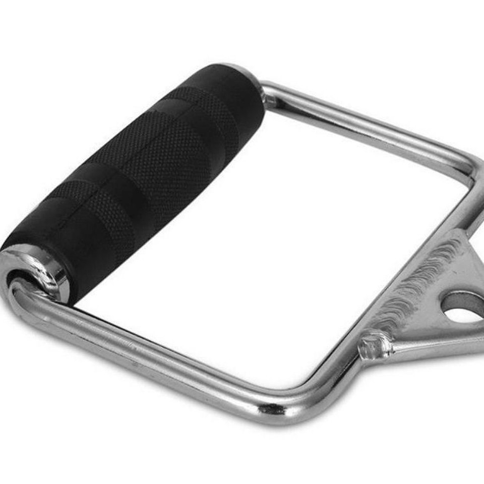 2pcs Metal D-Handle Stirrup Cable Attachments Machine Workout Fitness ...