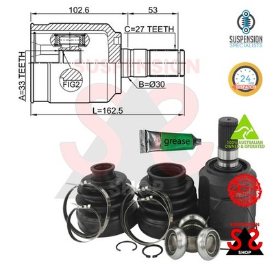 Front Axle Cv Joint Kit, Drive Shaft Suit HYUNDAI i45 2.0 49582-D4150 ...