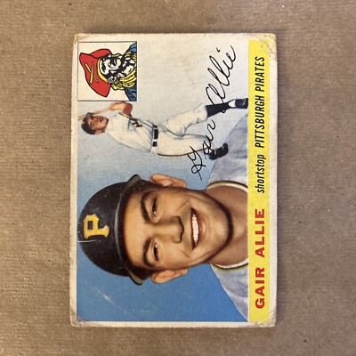 1955 Topps Baseball Gair Allie Pittsburgh Pirates Card #59 | eBay