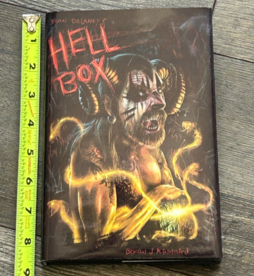 KISS Book Sean Delaney Hell Box Hardcover Bryan Kinnaird Vintage Kiss ...