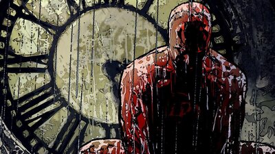 Daredevil Marvel Metal Art Print Comics Poster 8in x 12in Lot Up | eBay