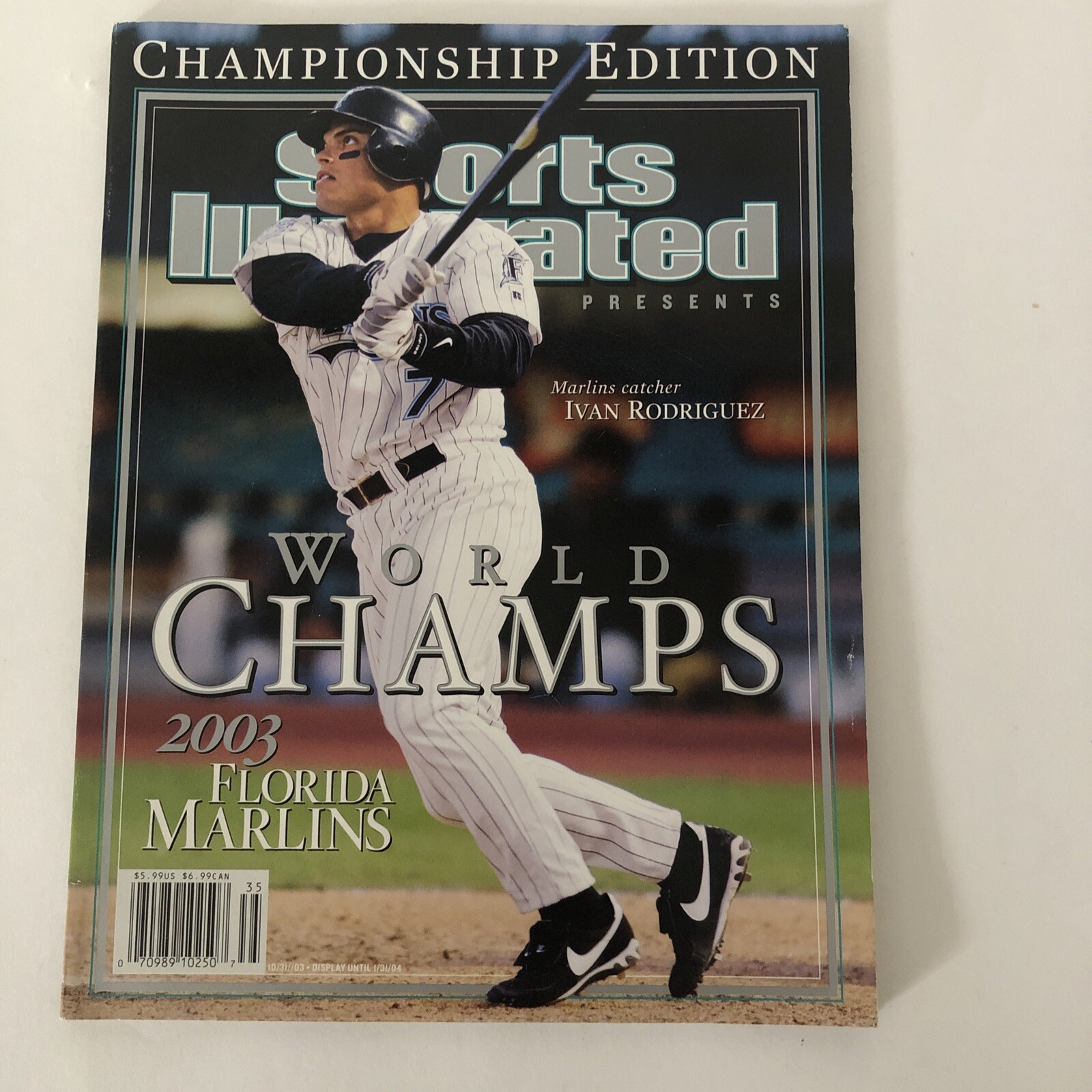 SPORTS ILLUSTRATED 2003 FLORIDA MARLINS WORLD CHAMPS CHAMPIONSHIP EDITION | eBay