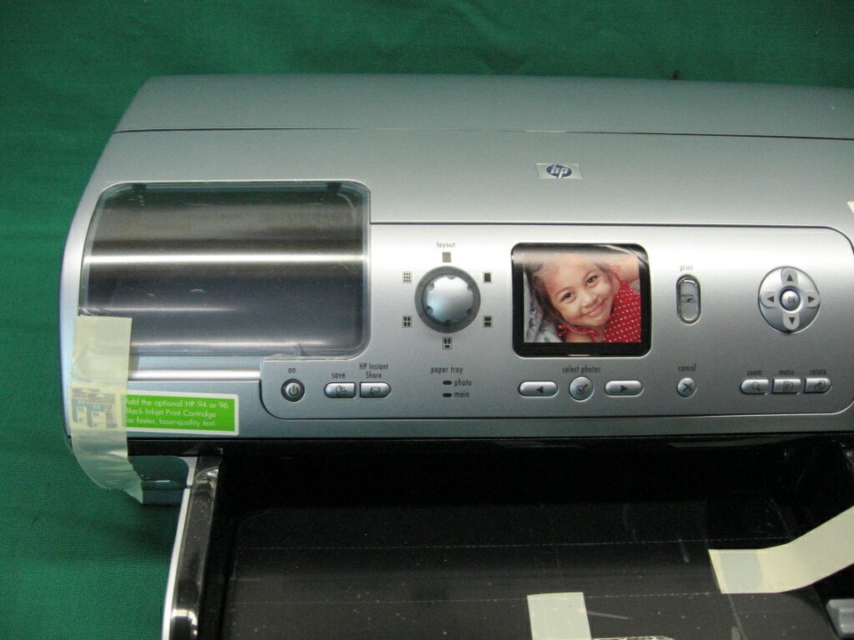 HP Photosmart 8150 Inkjet Printer | NOS | Old Stock | Unused Ink ...