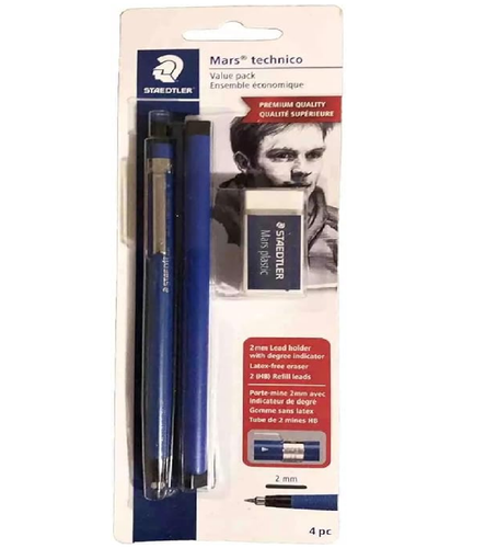 Staedtler Mars Technical Mechanical Pencil Set 780SBK Blue | eBay