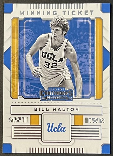 2020-21 Panini Contenders Draft Picks Bill Walton Winning Ticket Insert ...
