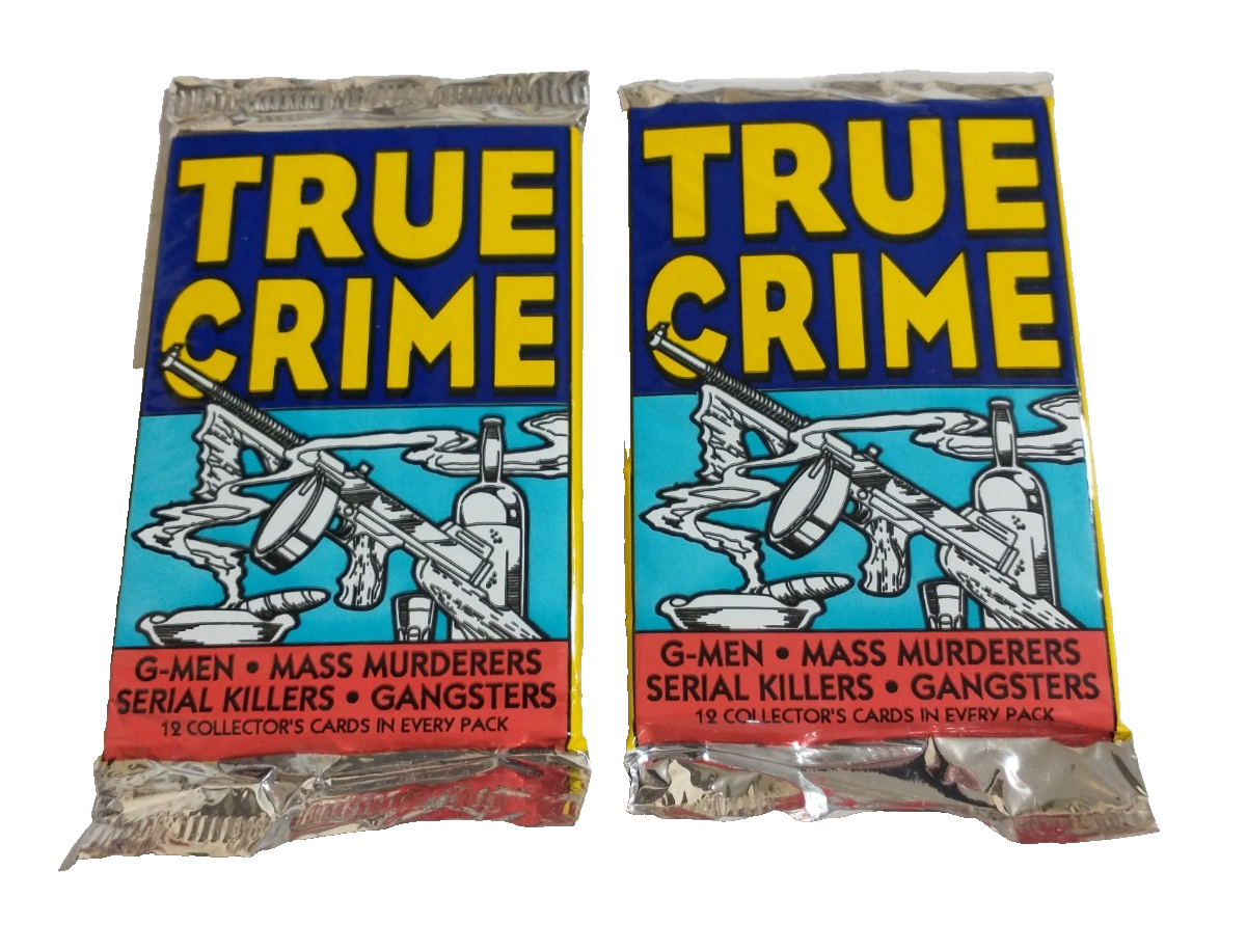 TRUE CRIME Trading Cards - LOT of 2 Packs - Serial Killers - Mass ...