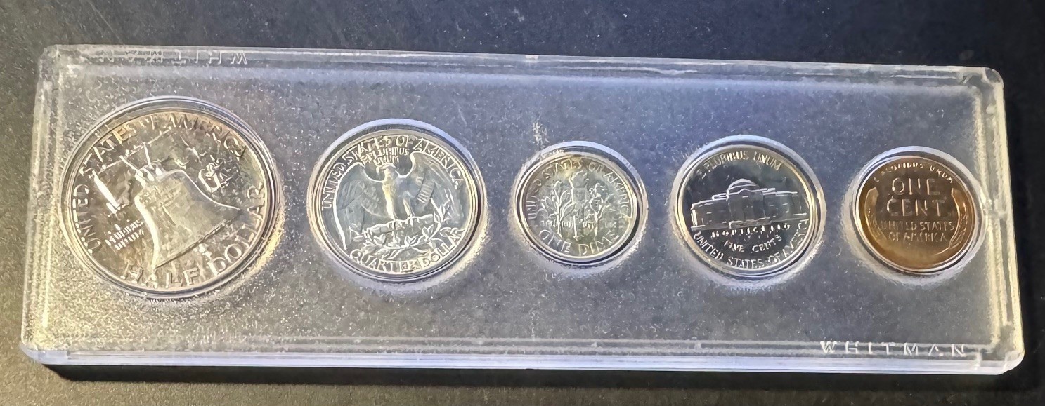 1955 Silver SET In a Whitman Holder | eBay