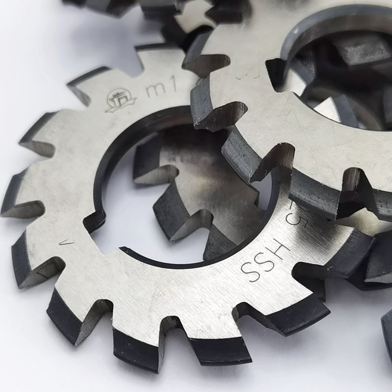 8pcs HSS M1 Gear Cutter Diameter 22mm PA20° 20 Degree #1-8 Involute ...