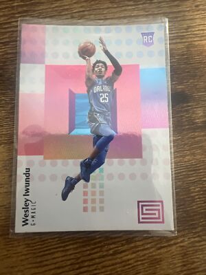 2017-18 Panini Status #119 Wesley Iwundu Rookie Card Orlando Magic RC ...