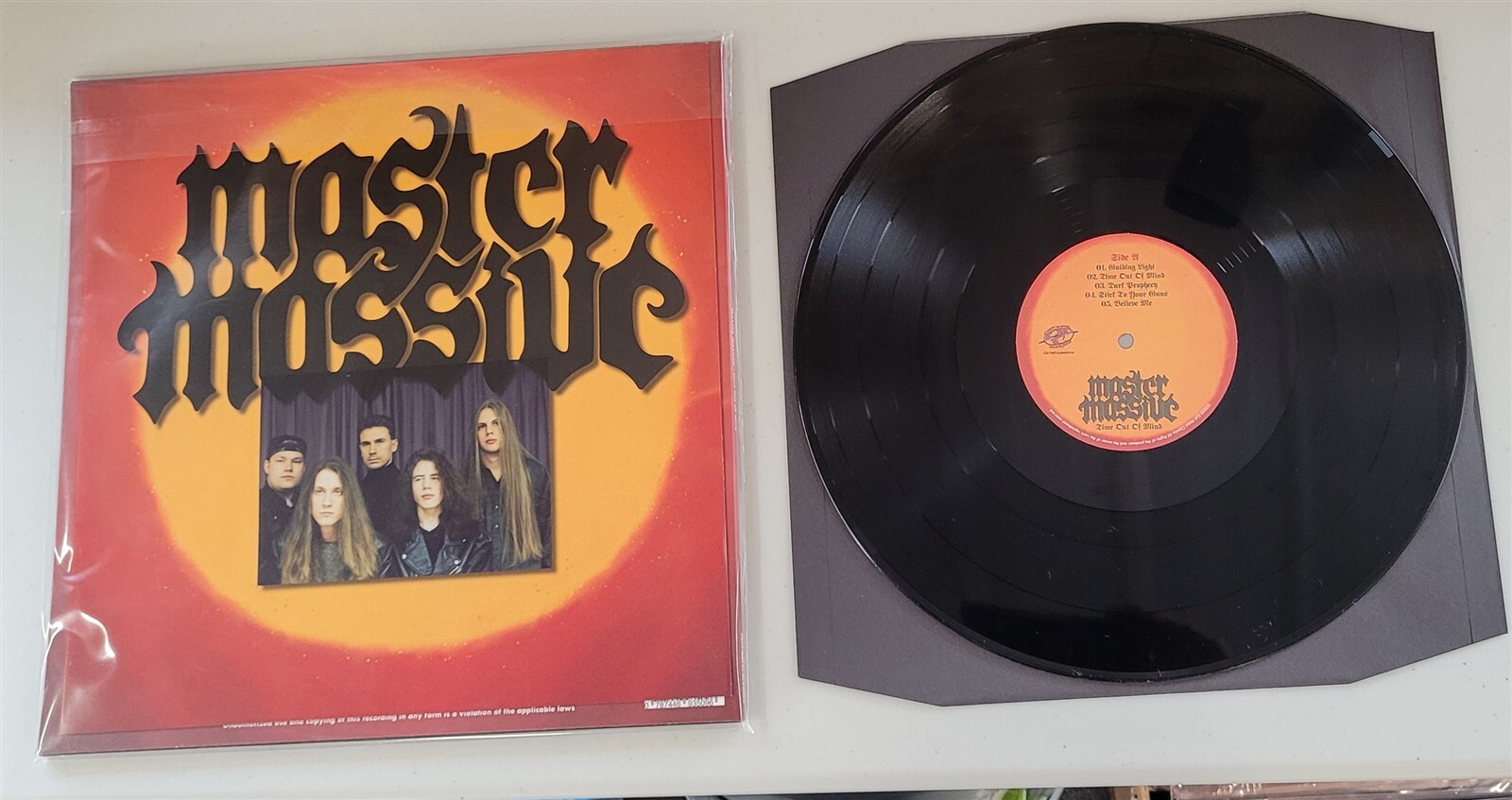 Master Massive Time Out Of Mind Black Vinyl LP Record new | eBay