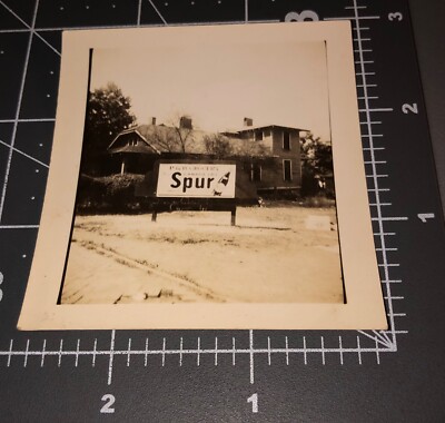 1940s Canada Dry SPUR Soda Cola Billboard SIGN Vintage Snapshot PHOTO ...