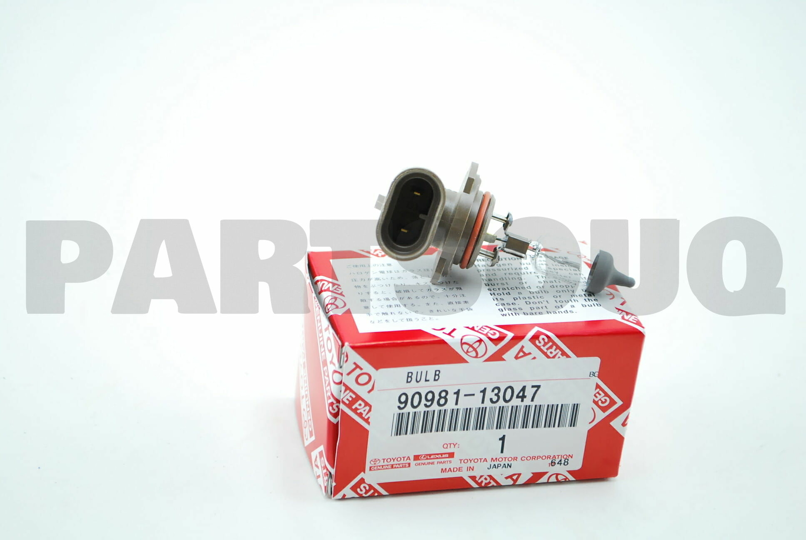 9098113047 Genuine Toyota BULB (FOR FRONT TURN SIGNAL LAMP) 90981-13047 ...