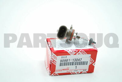 9098113047 Genuine Toyota BULB (FOR FRONT TURN SIGNAL LAMP) 90981-13047 ...