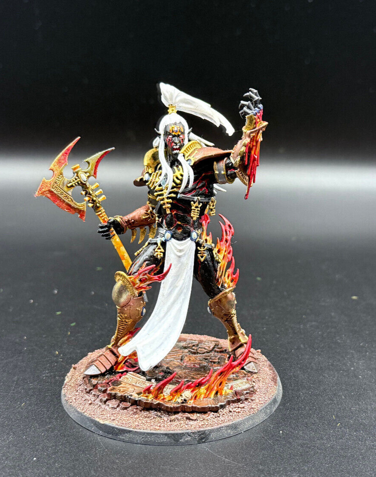 FULLY PAINTED ARMY ELDAR KHAINE FUEGAN NIGHT SPINNER RANGERS WARHAMMER ...