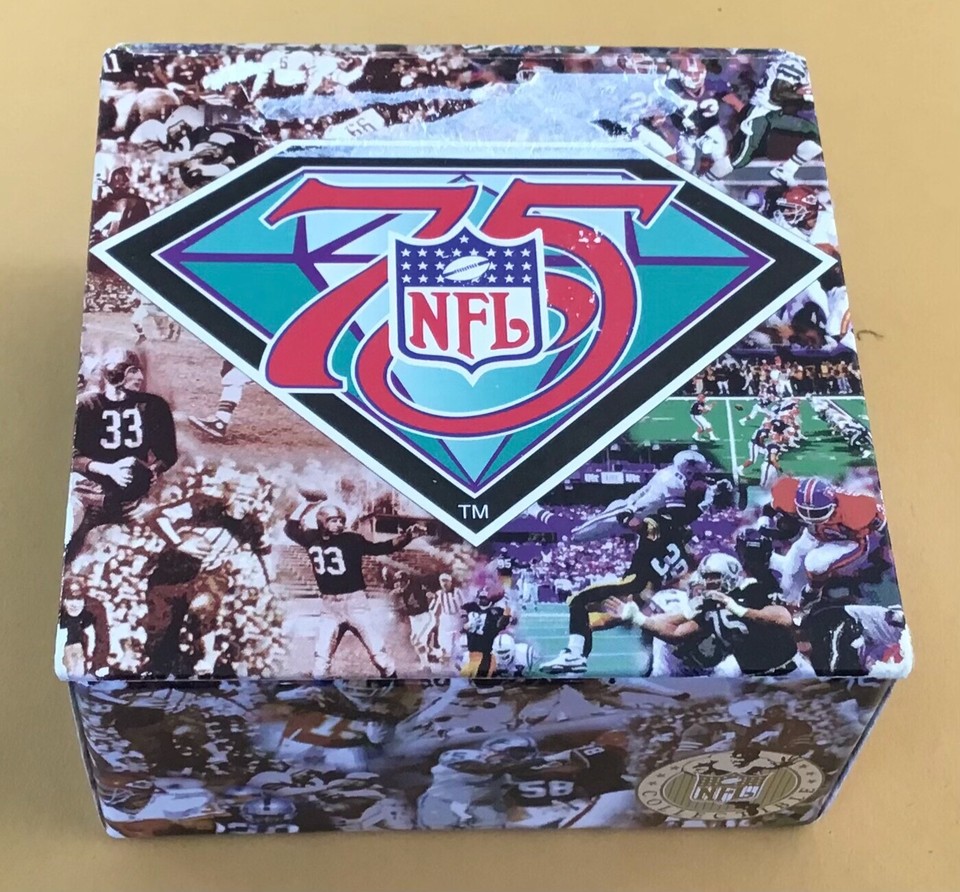 NFL 75th Diamond Anniversary Pin #1775 of 5000 | eBay