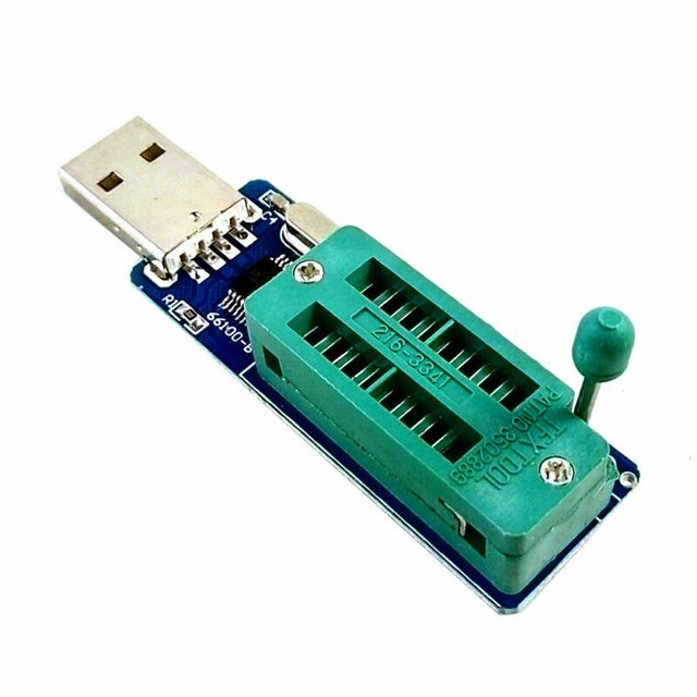 USB Port 24cxx EEPROM Programmer Reader Writer to 24c1024 for XP Vista ...