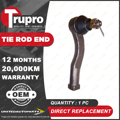 1 RH Outer Tie Rod End for SUBARU FORESTER SF5 SG9 SH9 IMPREZA GC GF GD ...