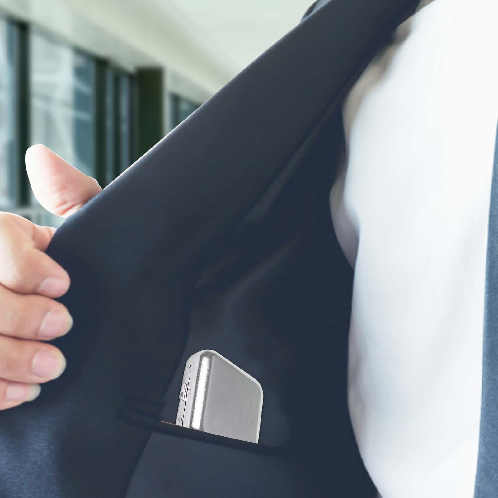 Portable Ashtray Stainless Steel Pocket Ashtray Mini Ashtray with Lid ...