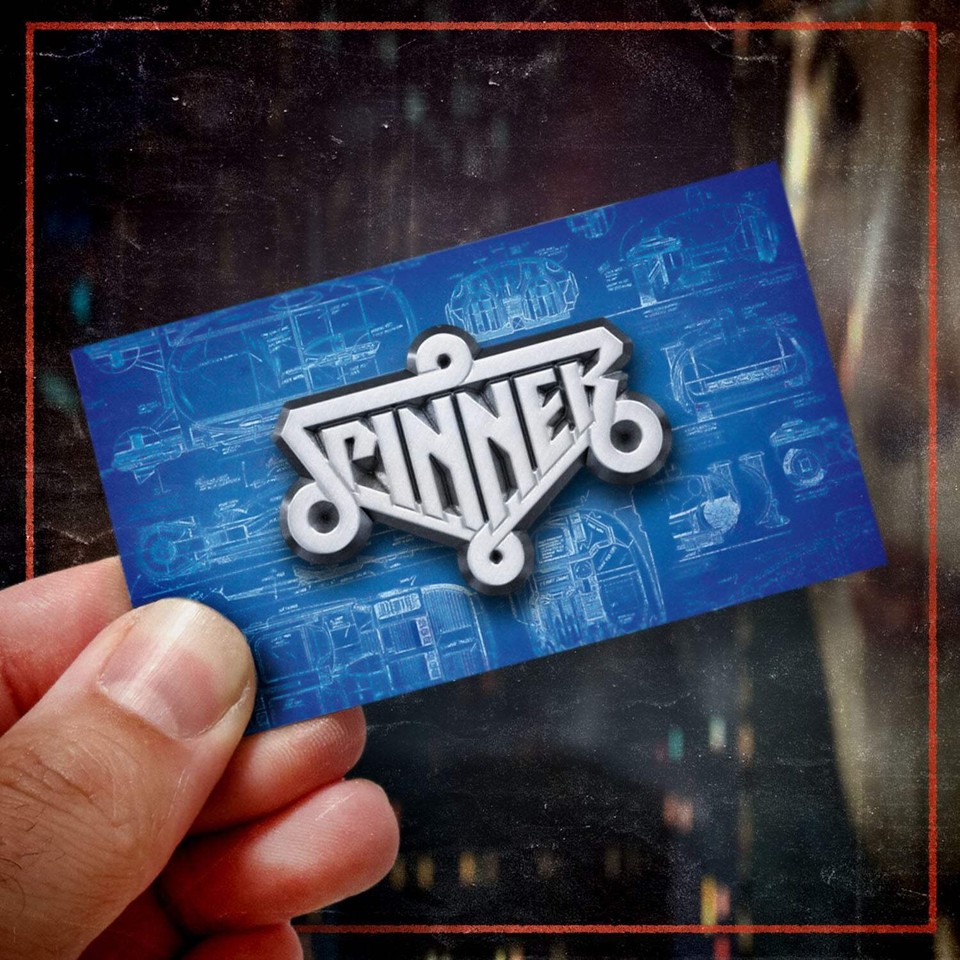 "Spinner Emblem" 3D Metal Pin Blade Runner Syd Mead SDCC Exclusive | eBay